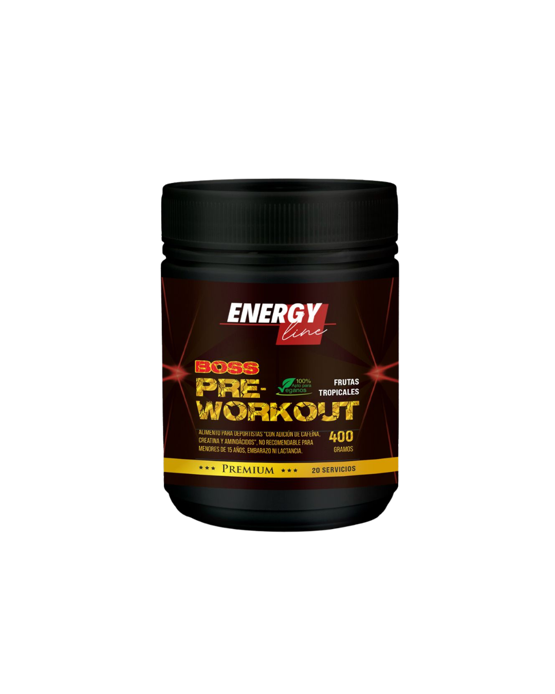 Pre Workout BOSS, 20sv – Energy Line